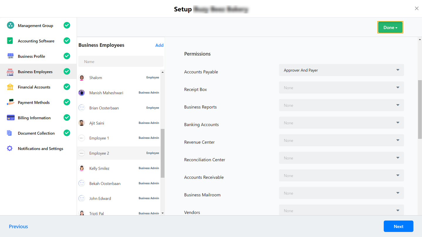 How to assign an Approver and Payer role in Accounts Payable services ...
