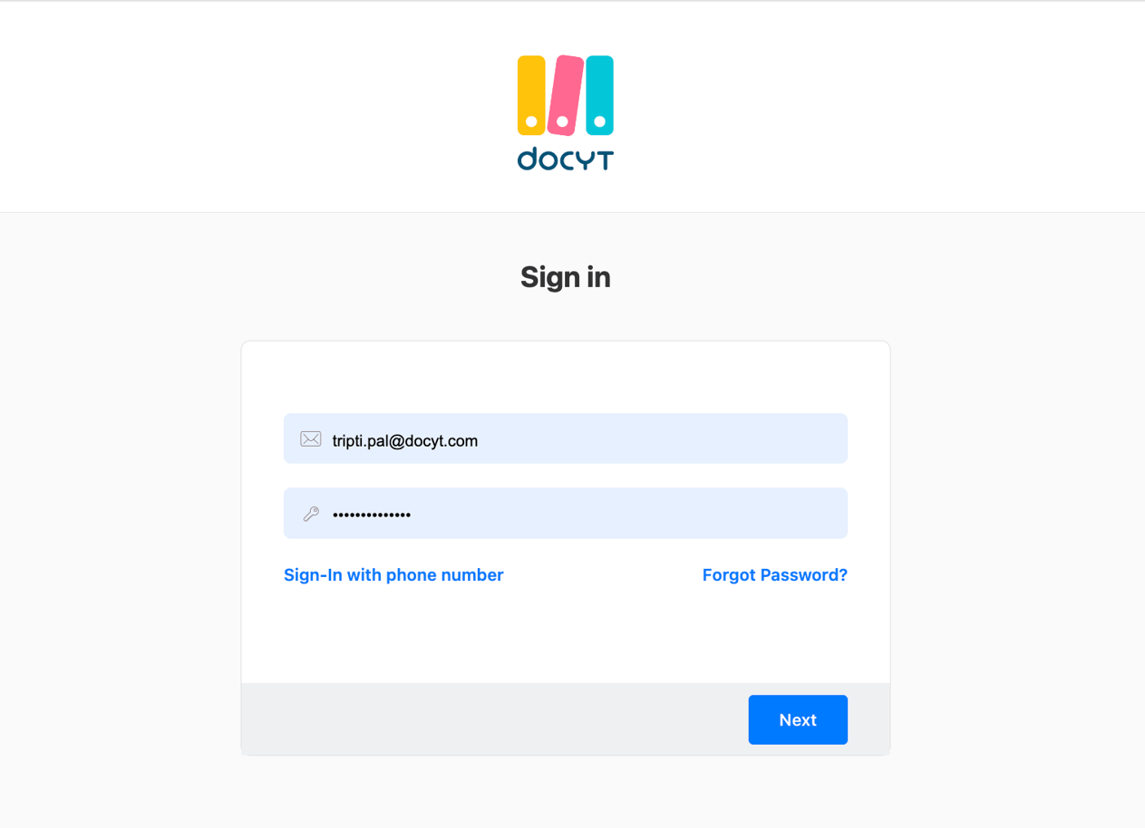 Setup: How to access Docyt Settings