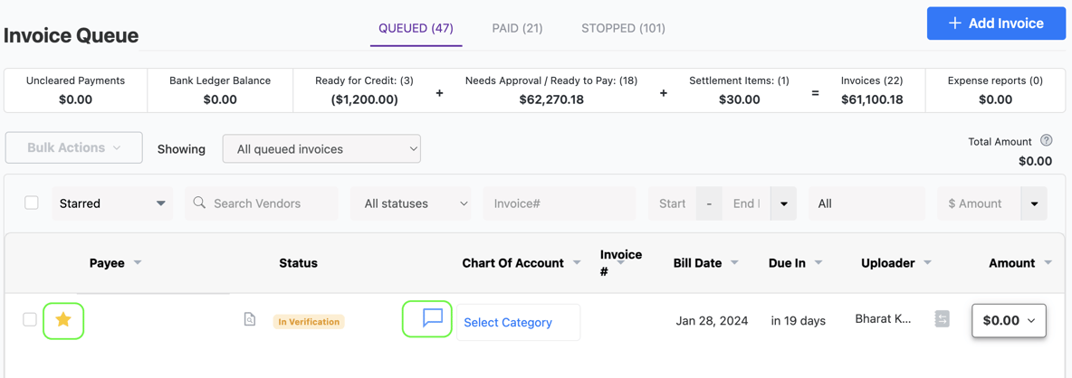 How to Reply to Flagged Invoice/Receipt Requests