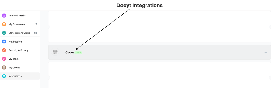 Clover Integration