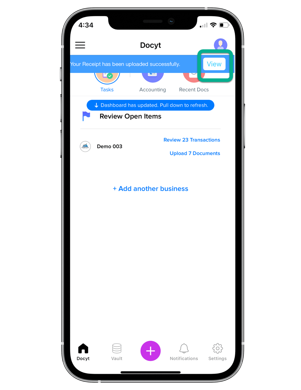 How to Scan and Upload Bills/Invoices in Docyt