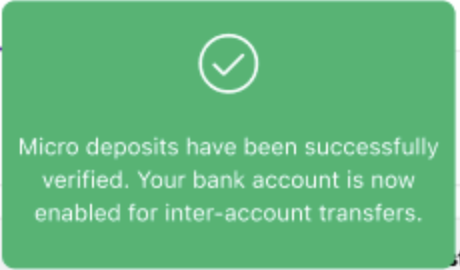 Inter-Account Transfers