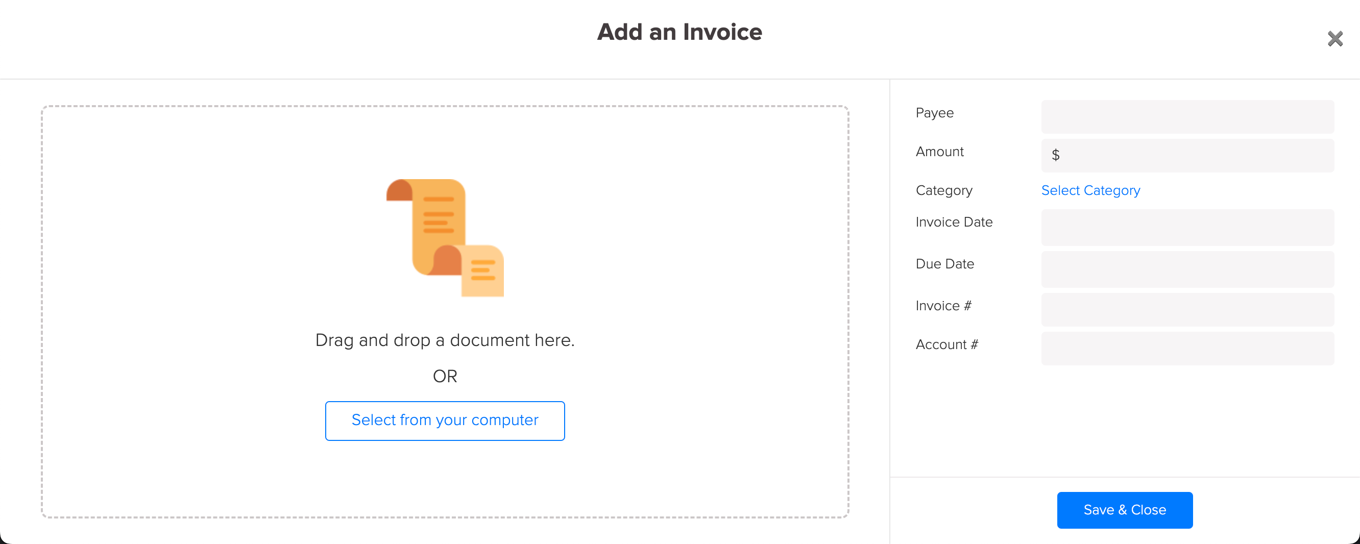 How to Upload Bills to Docyt How to Upload Bills to Docyt