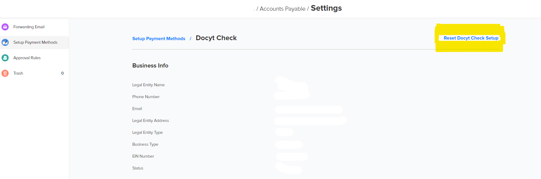 How to Reset & Set Up Payment Methods in Docyt