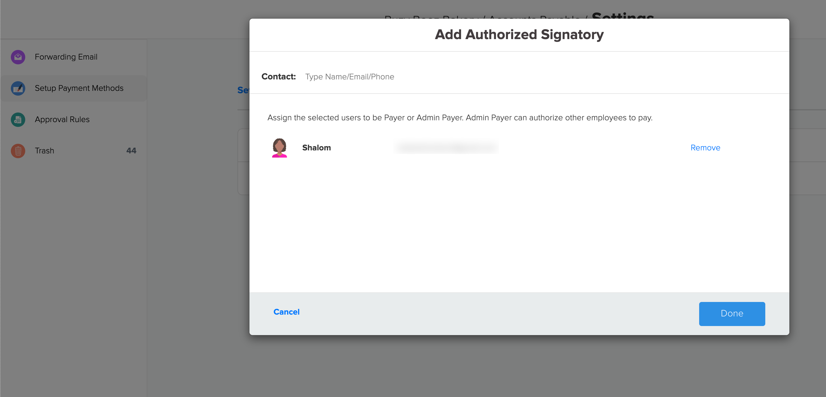 How to Designate Additional Authorized Signatories in Docyt